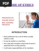 Adha Code of Ethics | PDF | Dental Hygienist | Dentistry