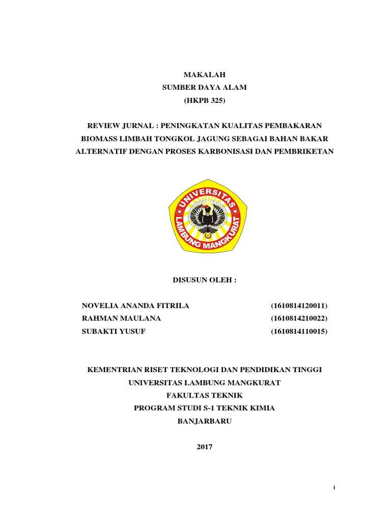 Contoh Review Makalah Contoh Review Makalah