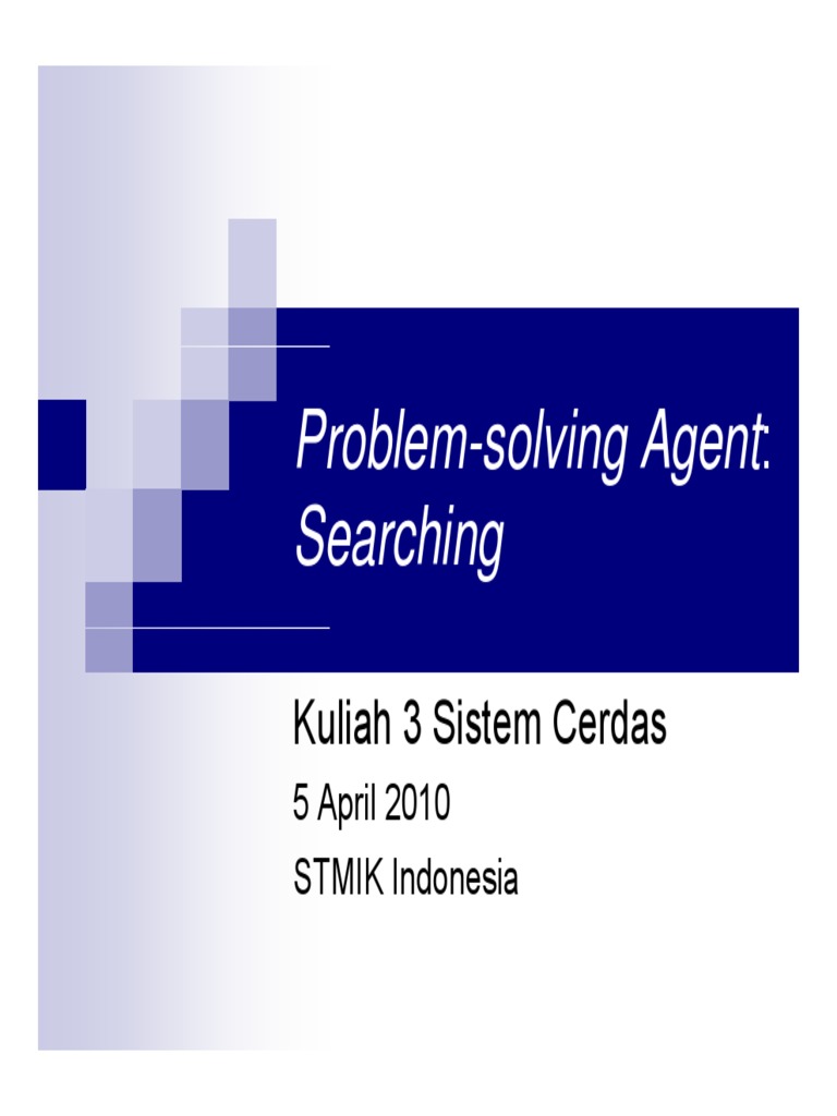 Problem Solving Searching in Agent | PDF