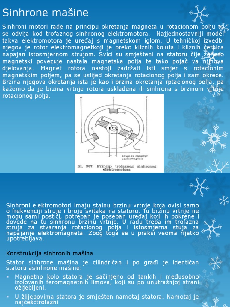 Sinhrone Mašine | PDF