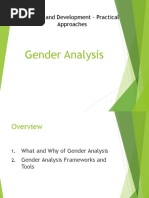 Moser Framework Background in Reaction To The Women in Development | PDF | Gender | Gender Studies