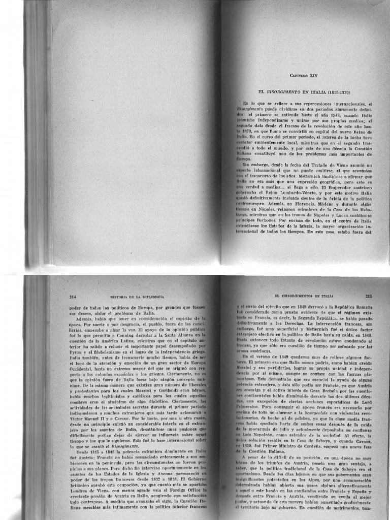 El Risorgimento y su impacto global | PDF | Prusia | Italia