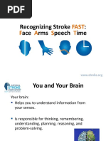 2022 STROKE Education-Orange Park BEFAST | PDF | Stroke | Angiology