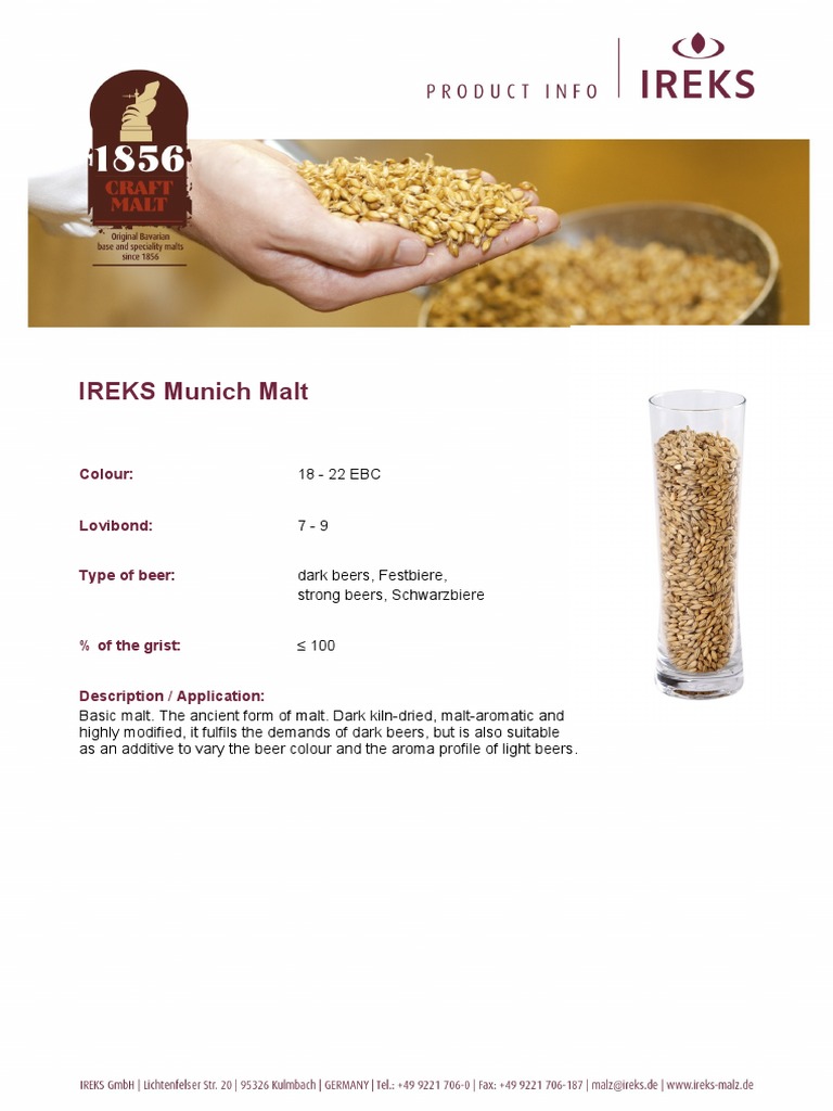 IREKS Munich Malt | PDF