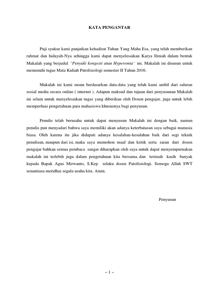 Kongesti (Hyperemia) | PDF