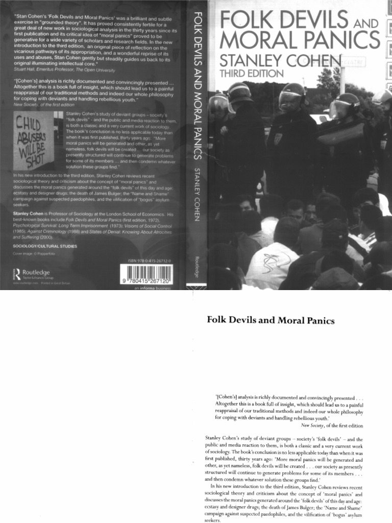 Cohen - Folk Devil and Moral Panics | PDF