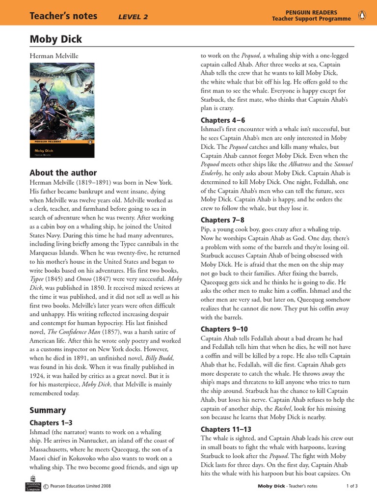Moby | PDF | Moby Dick | Captain Ahab
