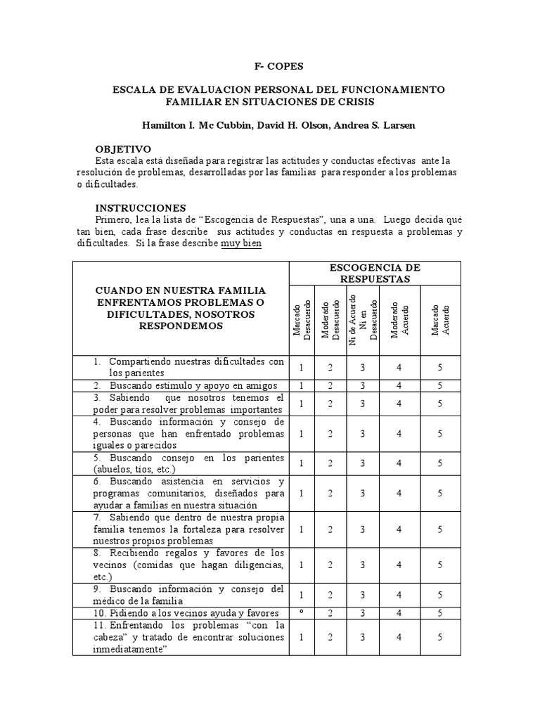 F Copes Con Normas para Interpretar | PDF | Análisis factorial | Alfa de Cronbach