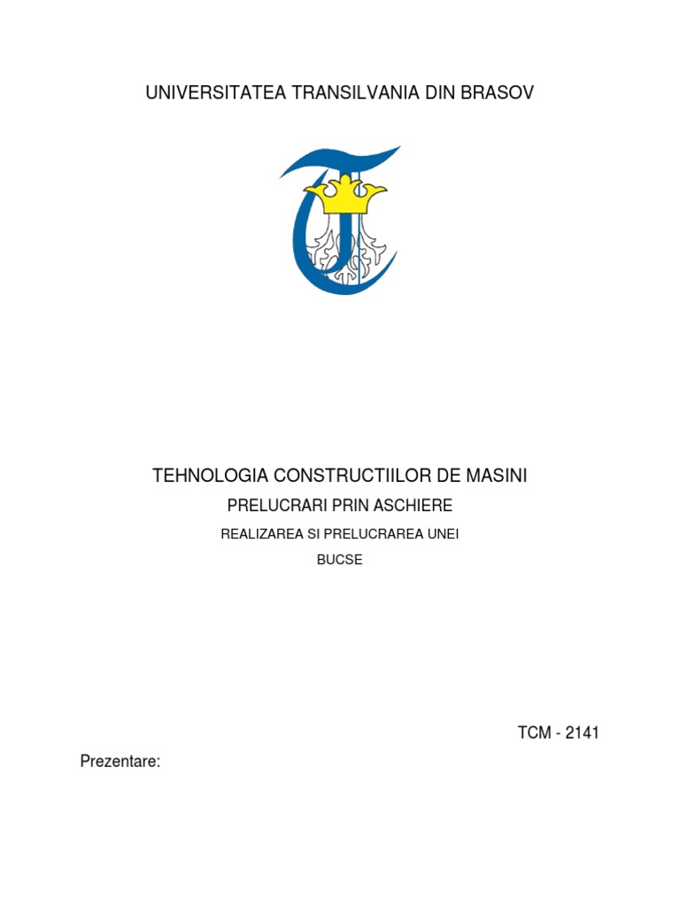Proiect TCM | PDF