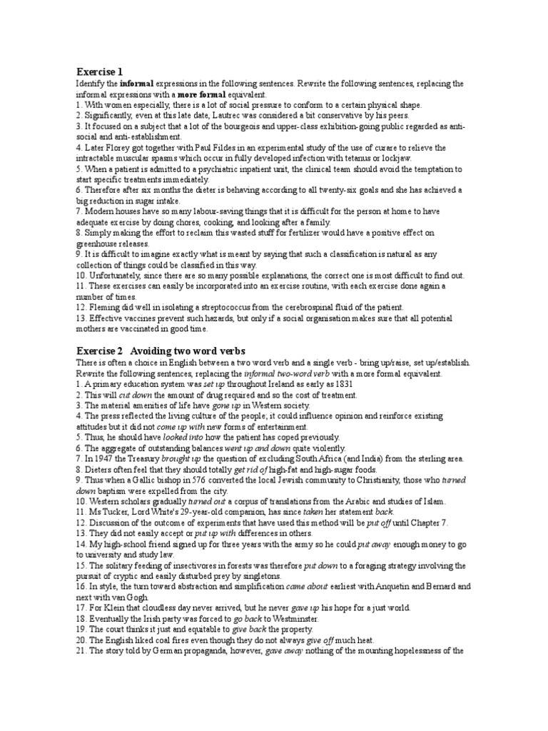 Academic Style - Practice-1 | PDF | Clause | English Language