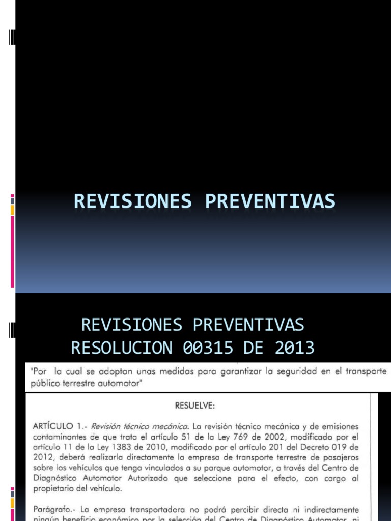 Revision Preventiva | PDF | Eje | Vehículos