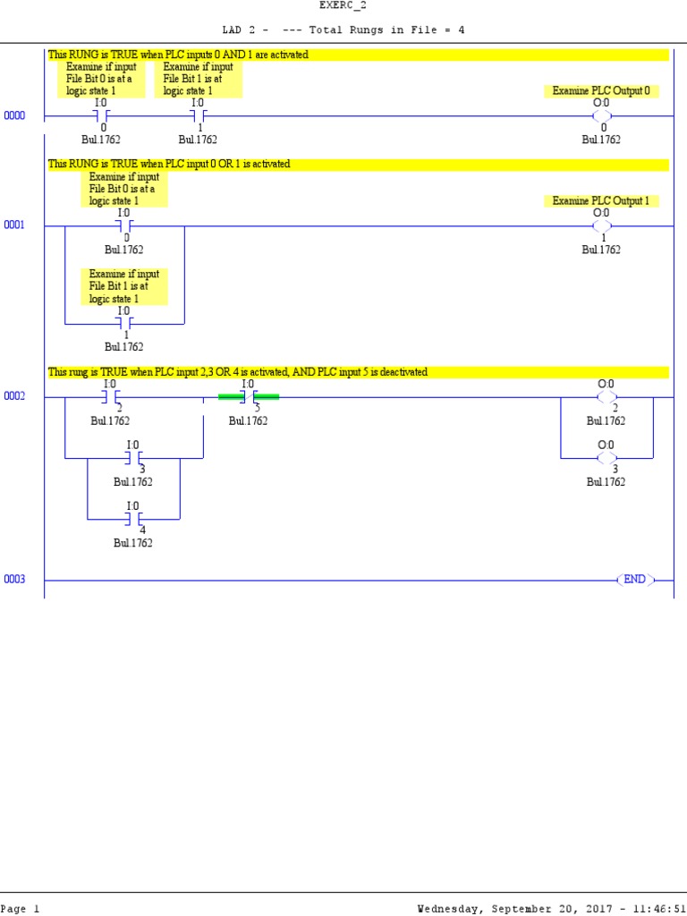 Industrial Automation Lab EXERCISE 2 | PDF | Programmable Logic Controller | Systems Engineering