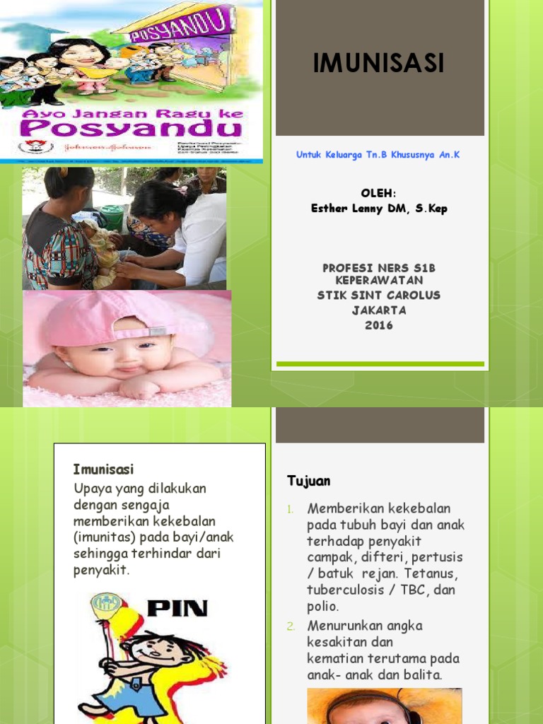 Booklet Imunisasi | PDF
