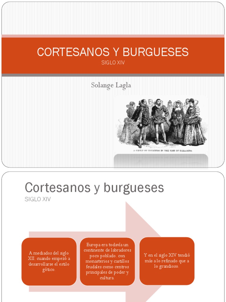 Cortesanos y burgueses en el siglo XIV | PDF | Arquitectura gótica ...