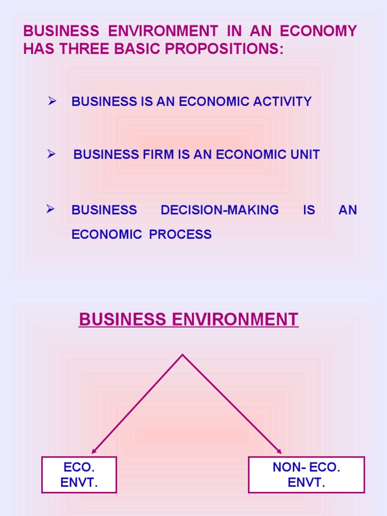 Understanding Business Environment Dynamics | PDF | Economies | Market ...