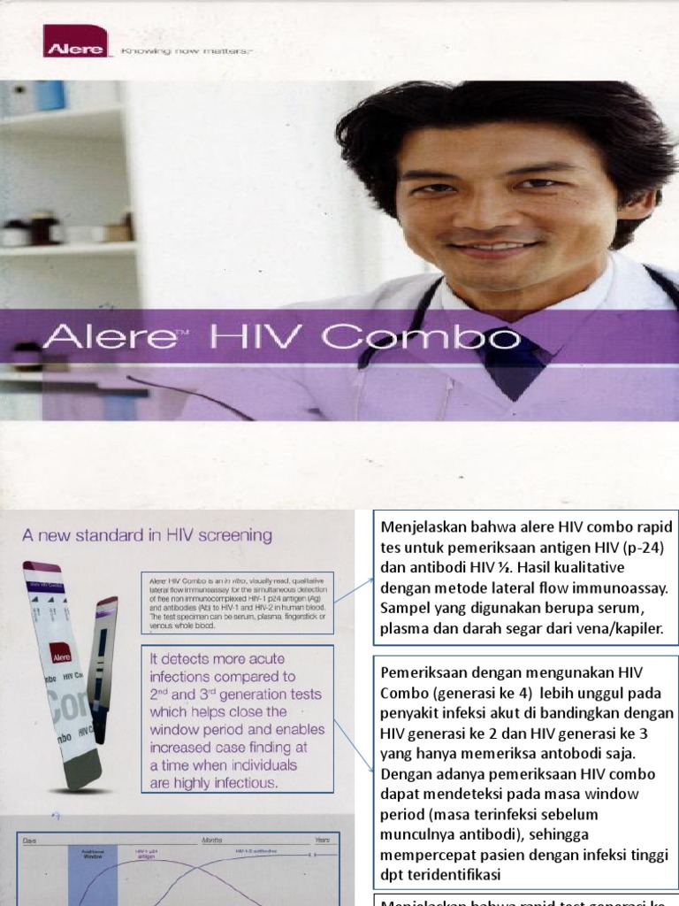 Brosur Dan Penjelasan HIV Combo | PDF