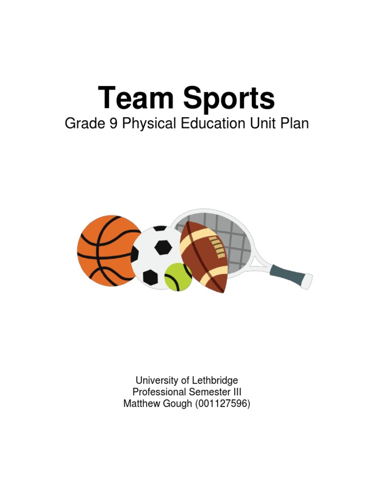 Pe Unit Plan | PDF | Physical Education | Educational Assessment