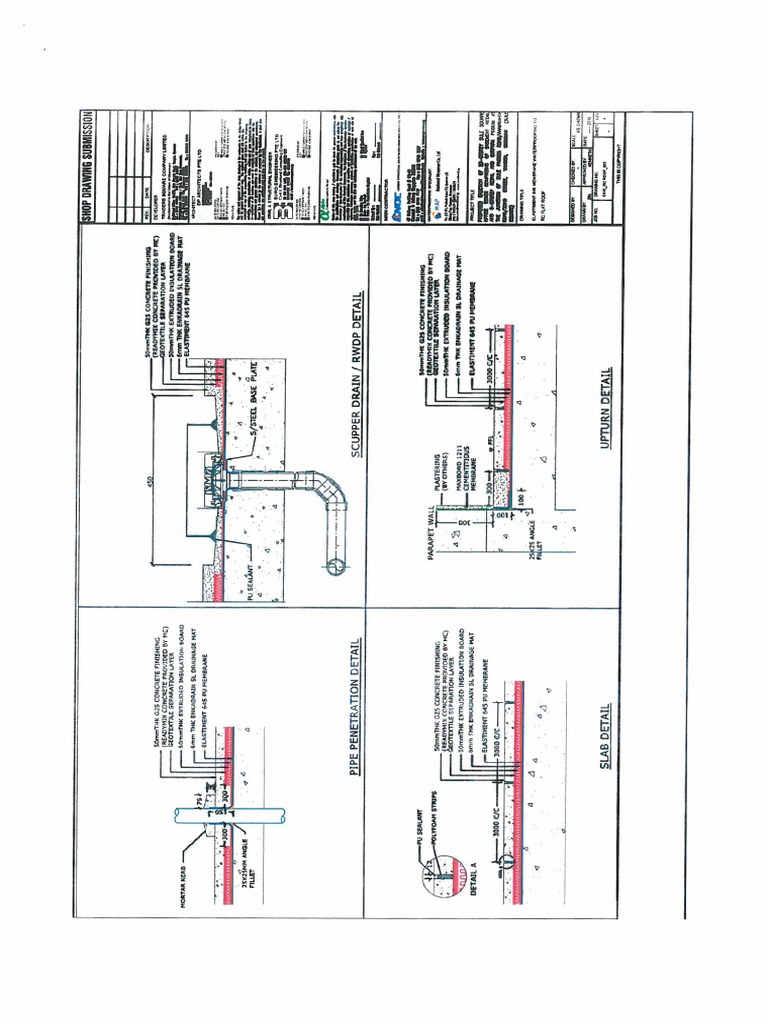 Waterproofing Details Pdf Pdf