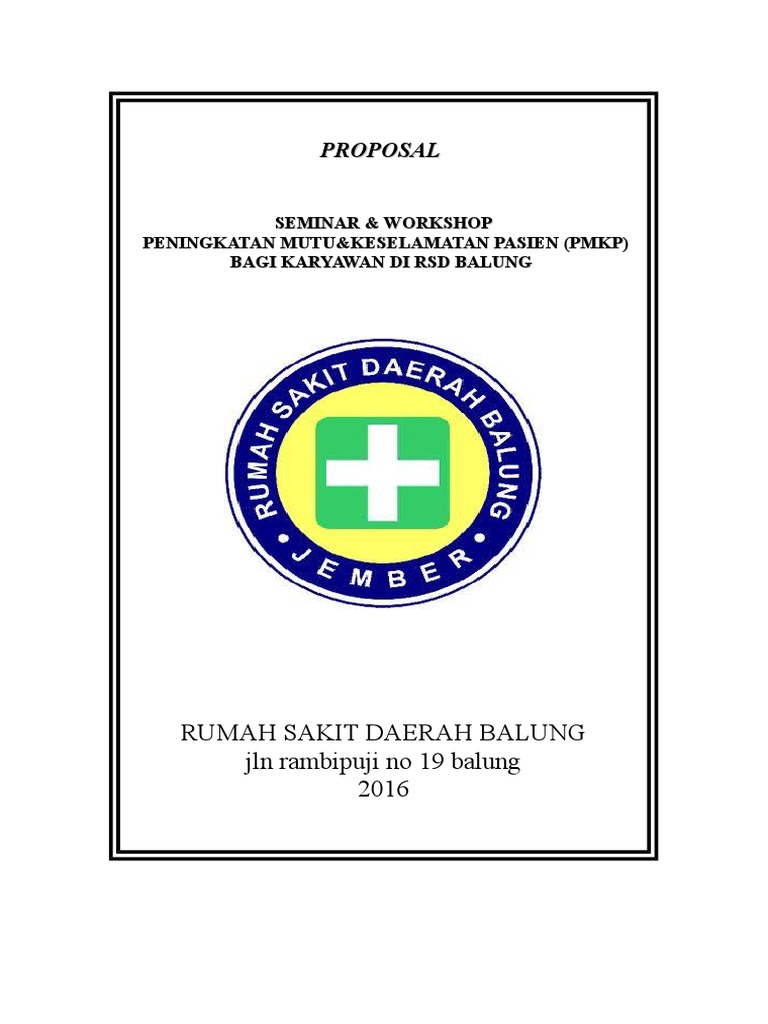 Contoh Proposal PMKP | PDF
