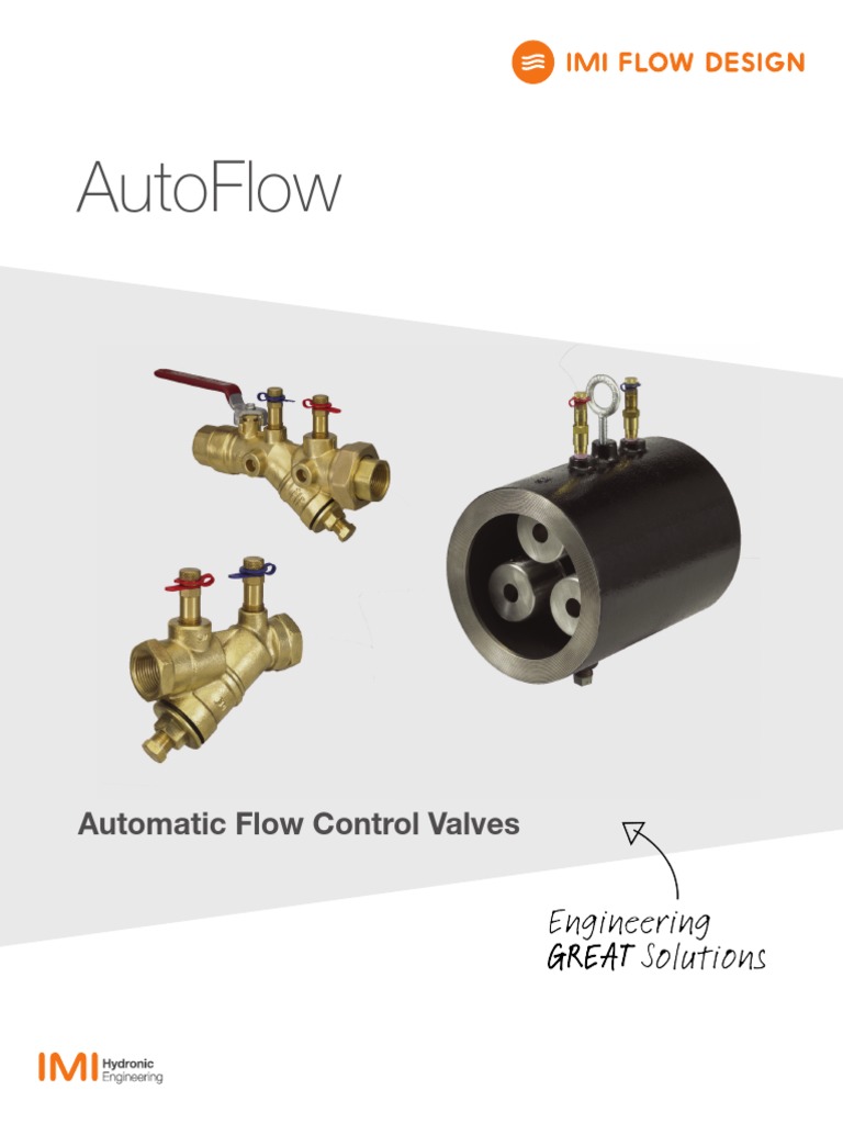 AutoFlow Automatic Balancing 10.23.15 SinglePage | PDF | Valve | Pump