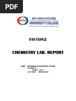 Lab Report Experiment 1 - Basic Laboratory Techniques | PDF | Observational Error | Metrology
