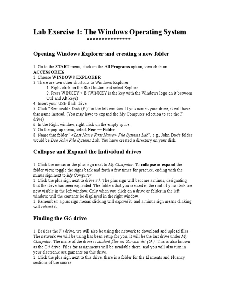 An Introduction to the Windows File System: Opening Windows Explorer ...