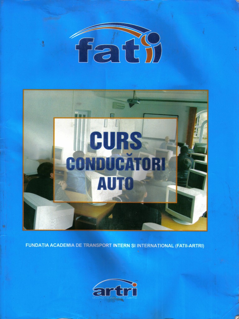 Curs Conducatori Auto ATESTAT PDF | PDF