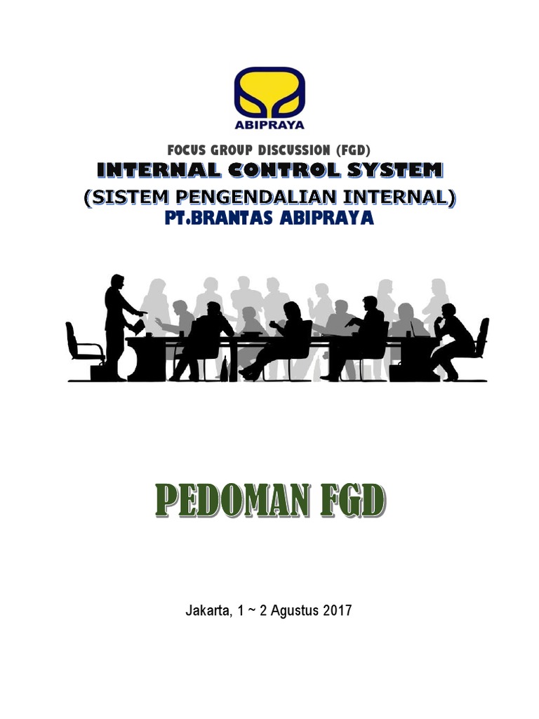 Pedoman FGD Internal Control PDF | PDF