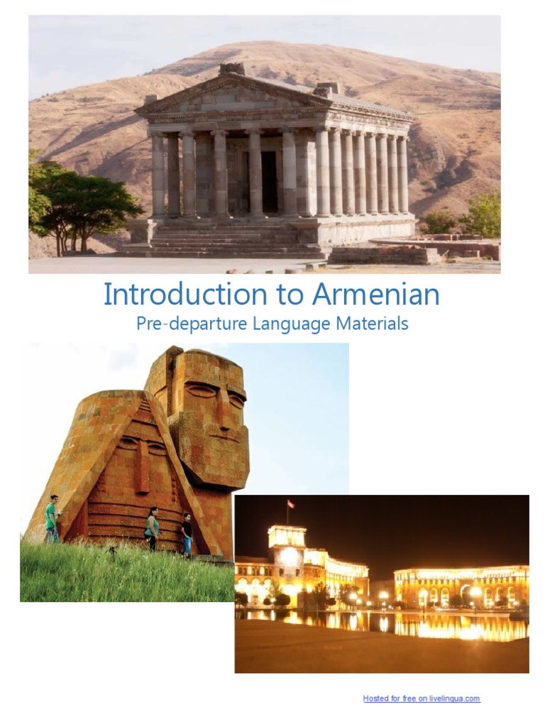 AR Armenian Language Lessons | PDF | Armenia | Linguistics