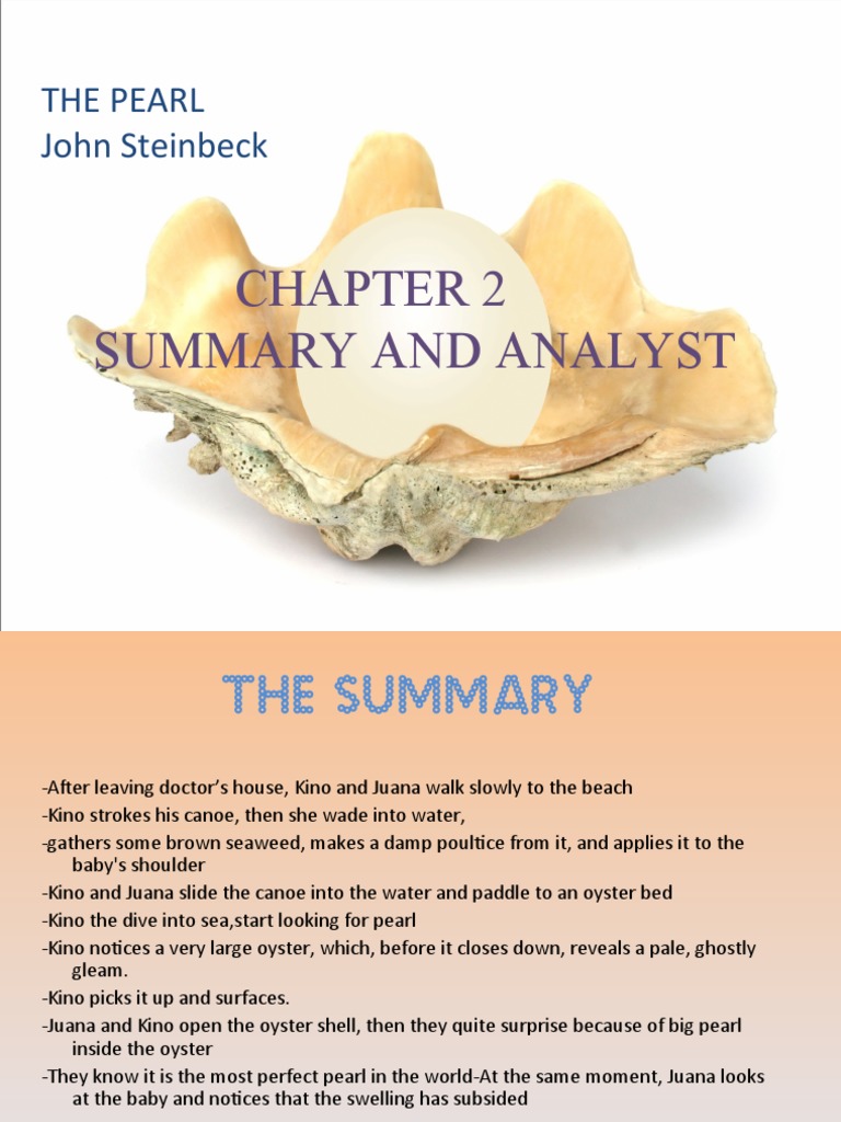 Summary and Analyst: The Pearl John Steinbeck | PDF