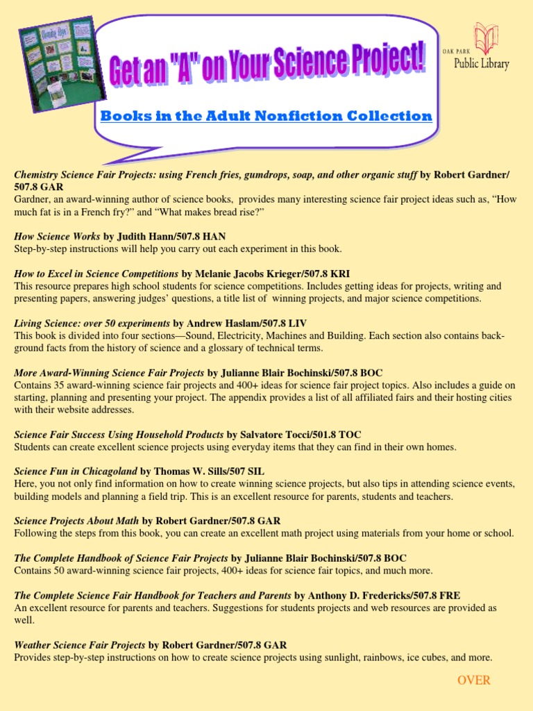 Science Projects | PDF | Science And Technology | Internet