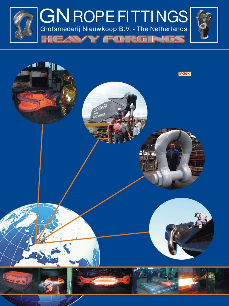 GN Rope Fittings Catalogue | PDF | Engineering Tolerance | Forging