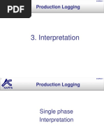 Production Logging Interpretation | PDF | Reynolds Number | Flow ...