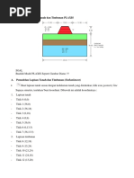 Modul Pelatihan Plaxis | PDF