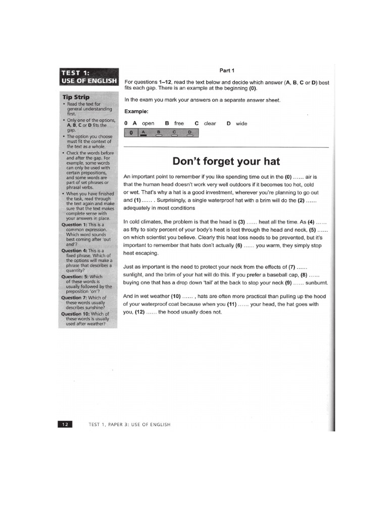 Use of English First | PDF