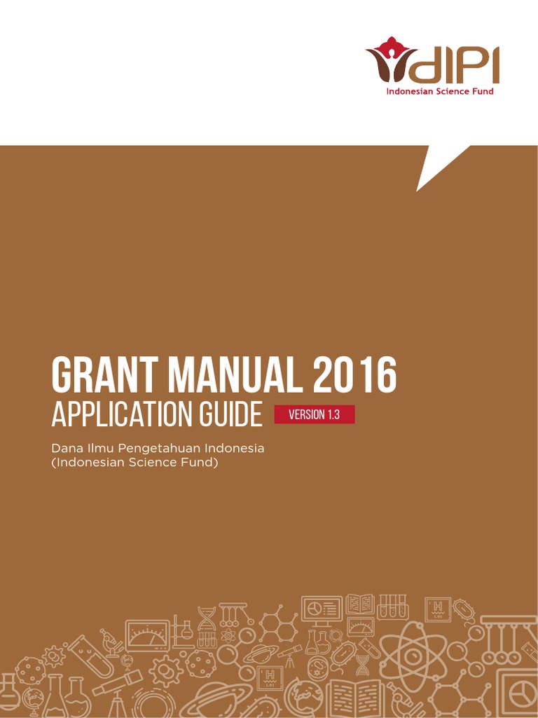 Grant Manual 2016: Application Guide | Download Free PDF | Scientific ...