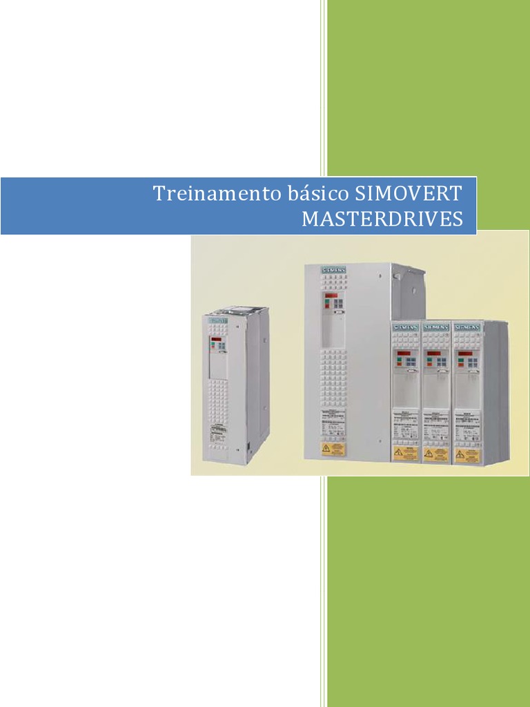 Treinamento Básico Simovert Masterdrive | PDF | Rede elétrica | Diodo
