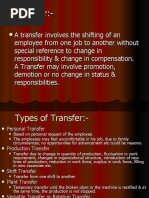 Employee Movements | PDF | Human Resources | Employment