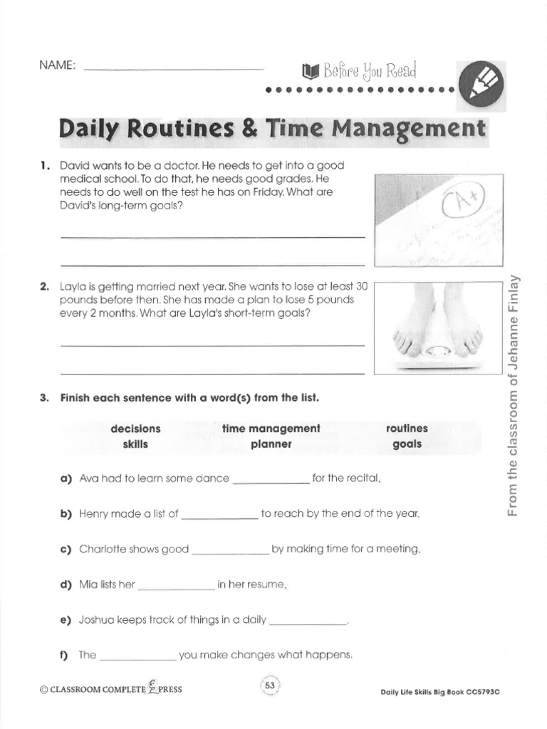 Daily Routines and Time Management Guide | PDF