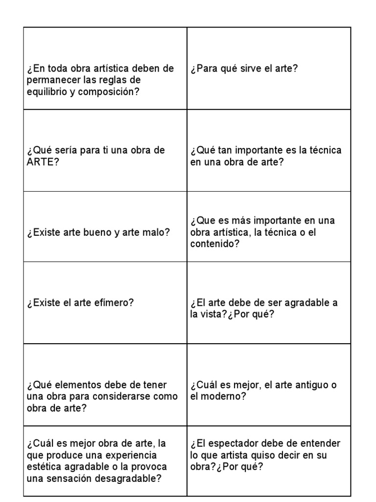 Preguntas Generadoras | PDF