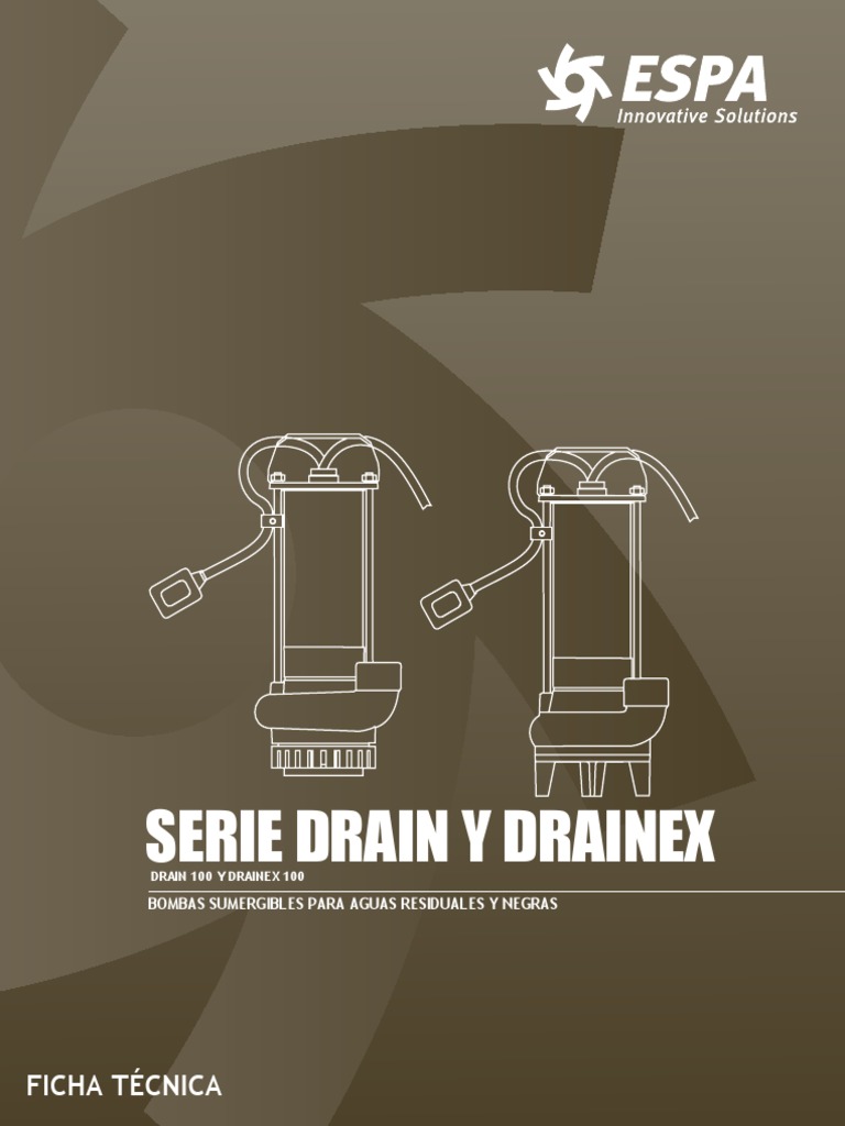 Serie Drain Drainex 100 FT | PDF | Science | Ciencia y Tecnología