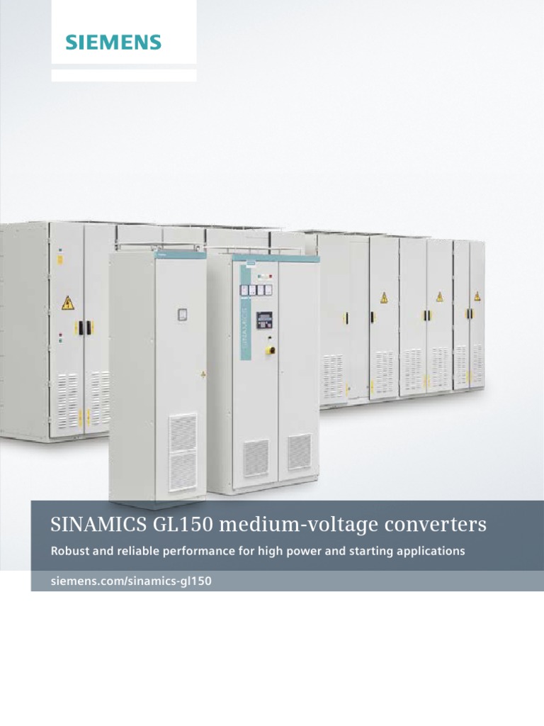 Ws Sinamics Gl150 en | PDF | Engines | Power Inverter