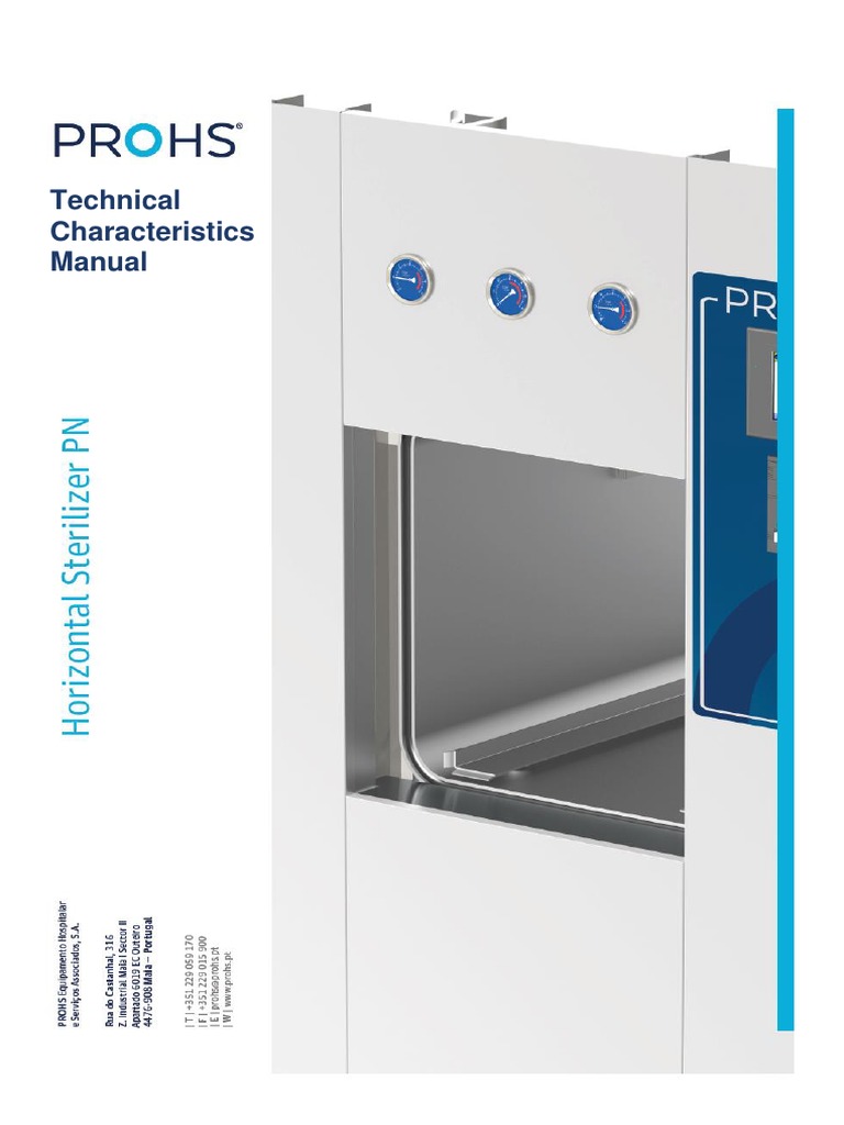 Horizontal Steam Sterilizer V2 | PDF | Sterilization (Microbiology) | Programmable Logic Controller