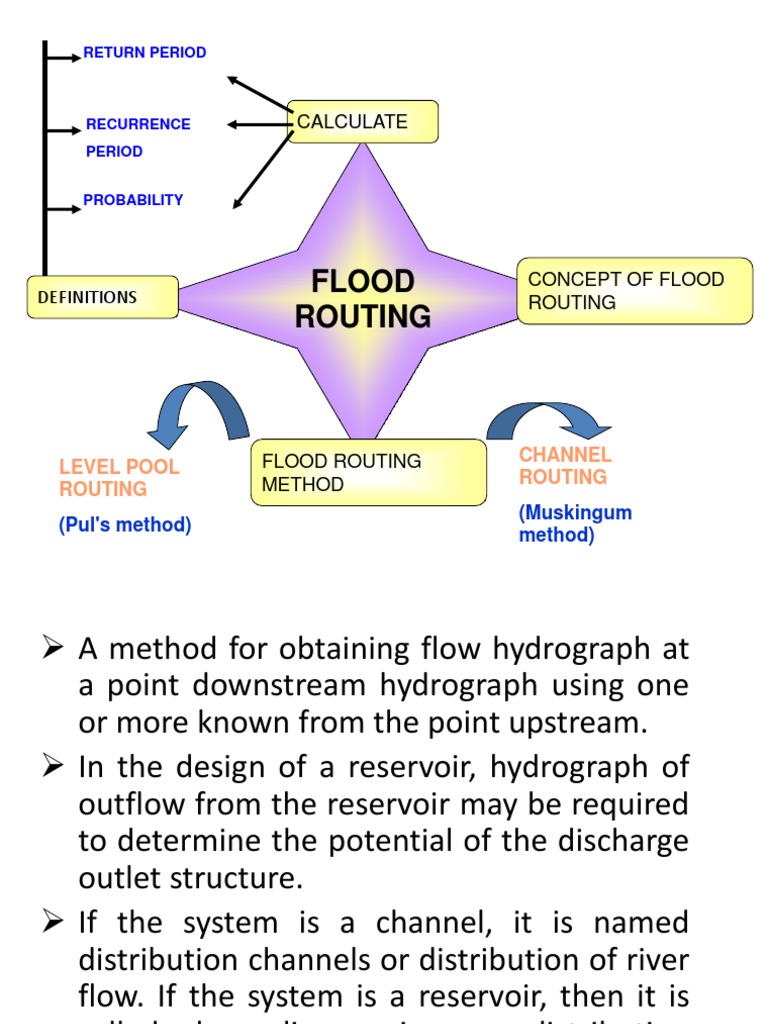 Flood Routing 1 | PDF | Discharge (Hydrology) | Bodies Of Water