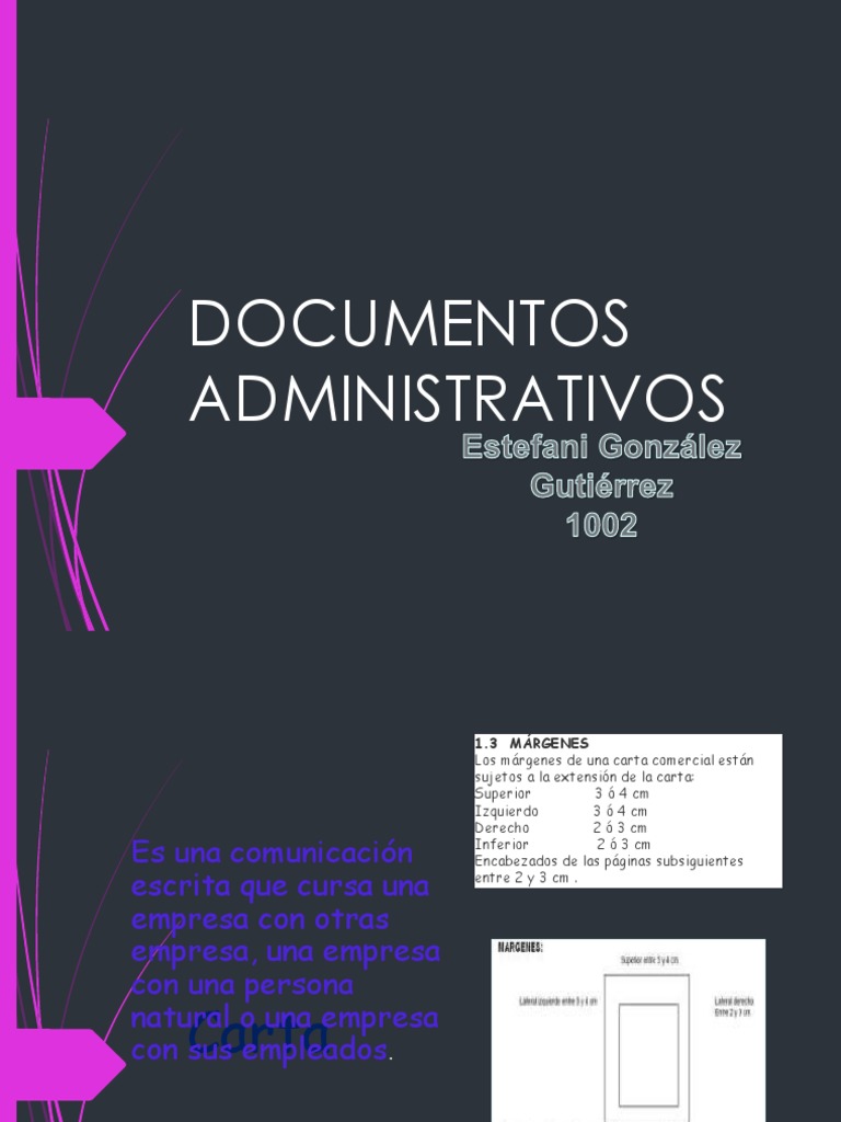 Tipos de Documentos Administrativos | PDF | Documento | Comunicación