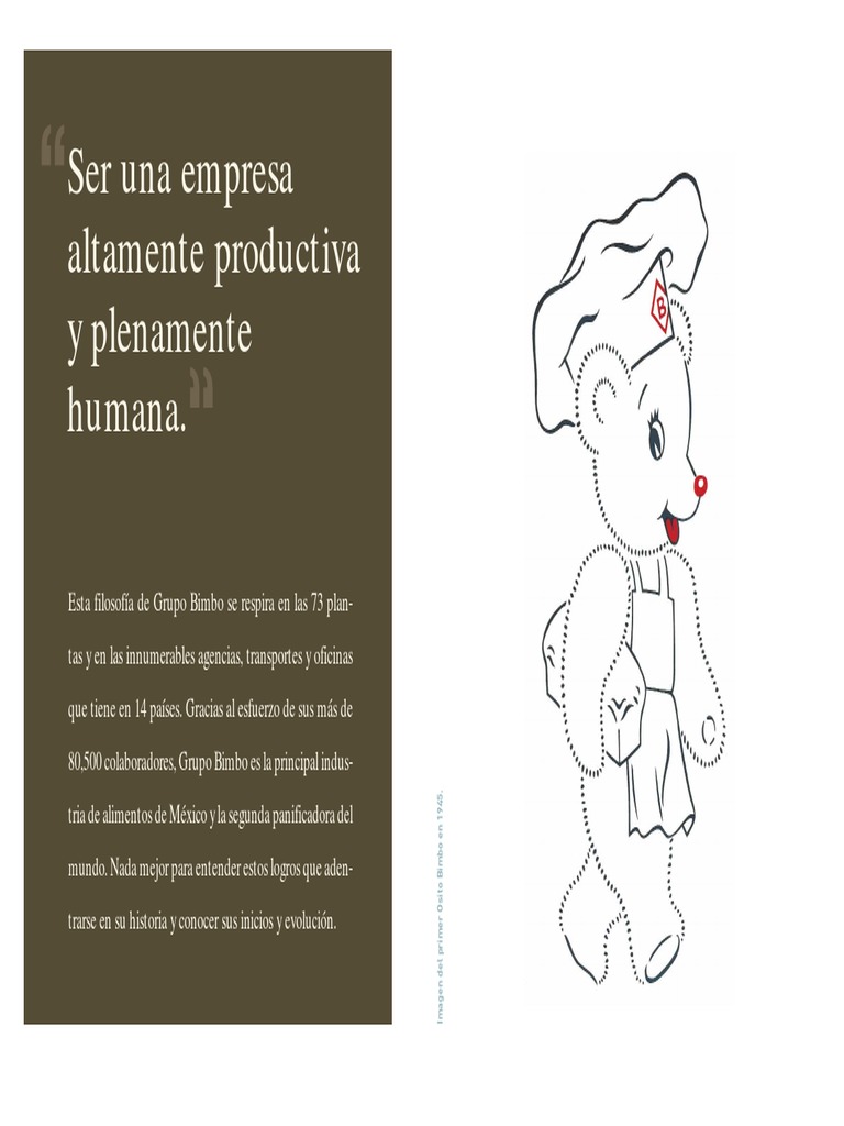 Bimbo Historia | PDF | Alimentos | Negocios (general)