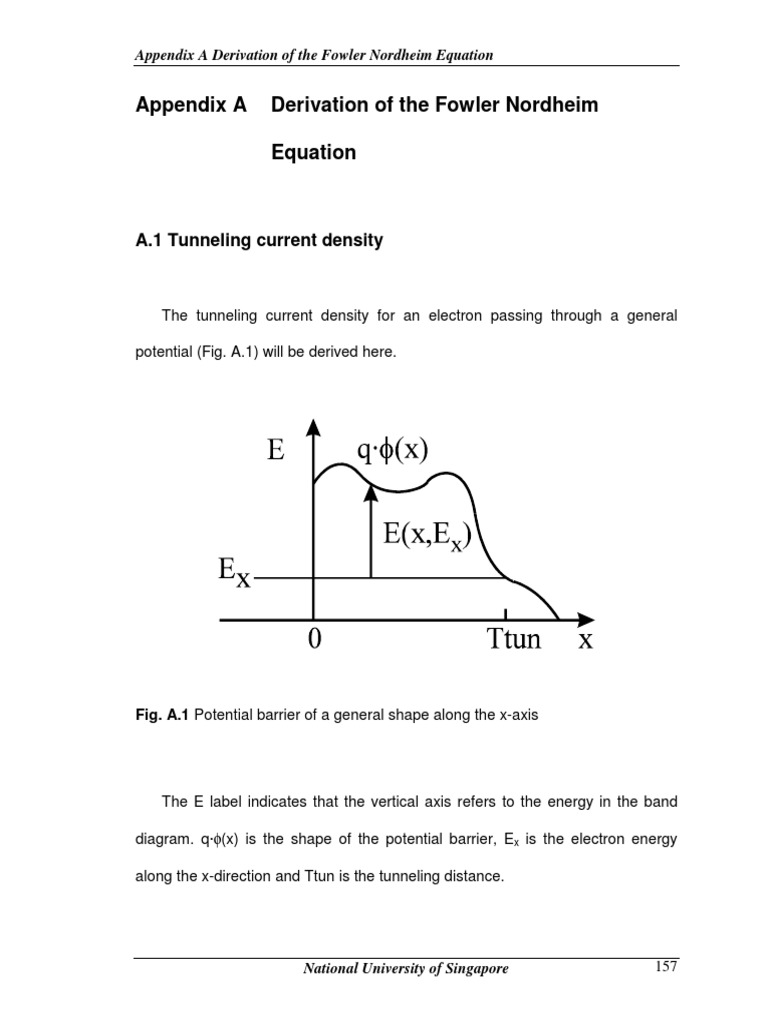 Field_Emission_FN_Equation_Derivation.pdf | Chemistry | Physics ...