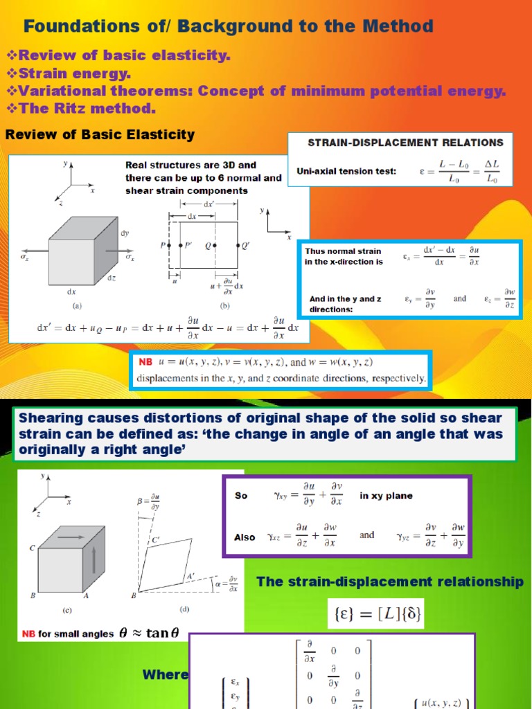 02 Strain Energy-Variational Theorems-Ritz | PDF | Teaching Methods & Materials | Science ...