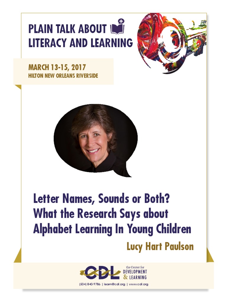 Paulson Letter Names Sounds | PDF | Reading (Process) | Literacy
