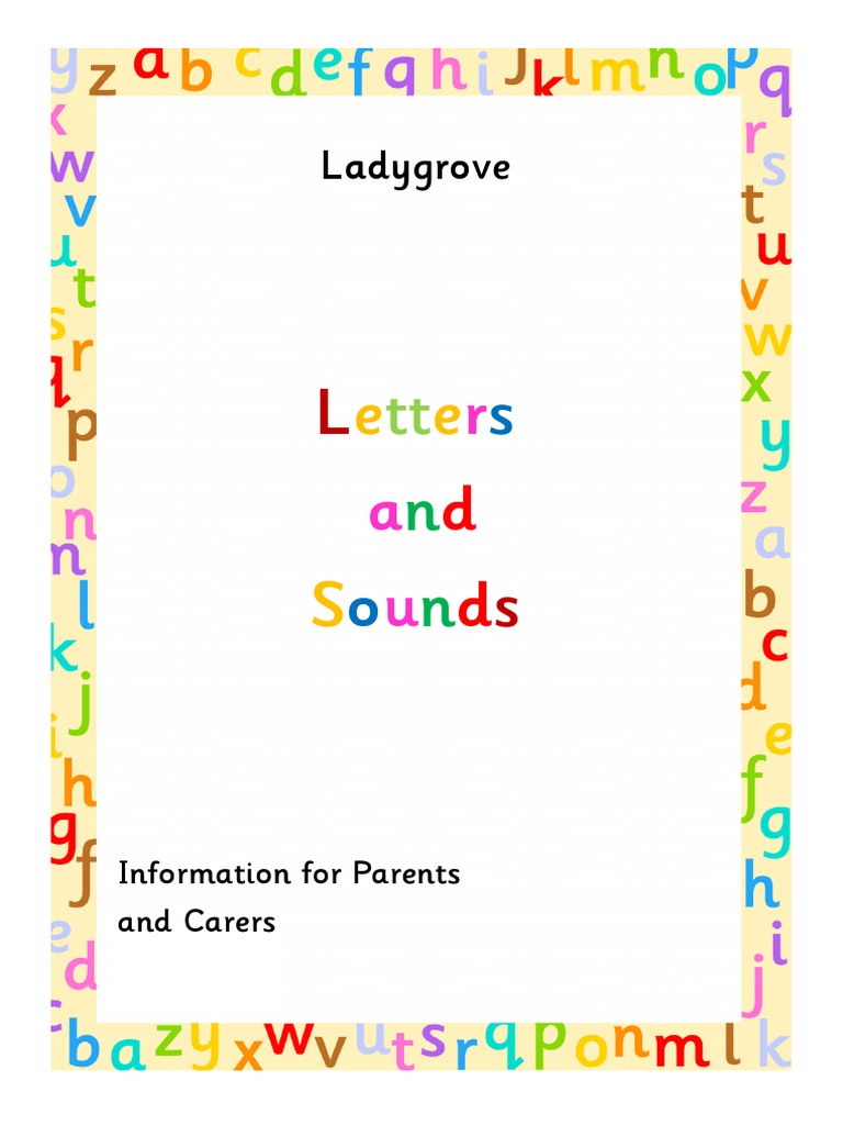 Phonic Information Booklet | PDF | Phonics | Reading (Process)